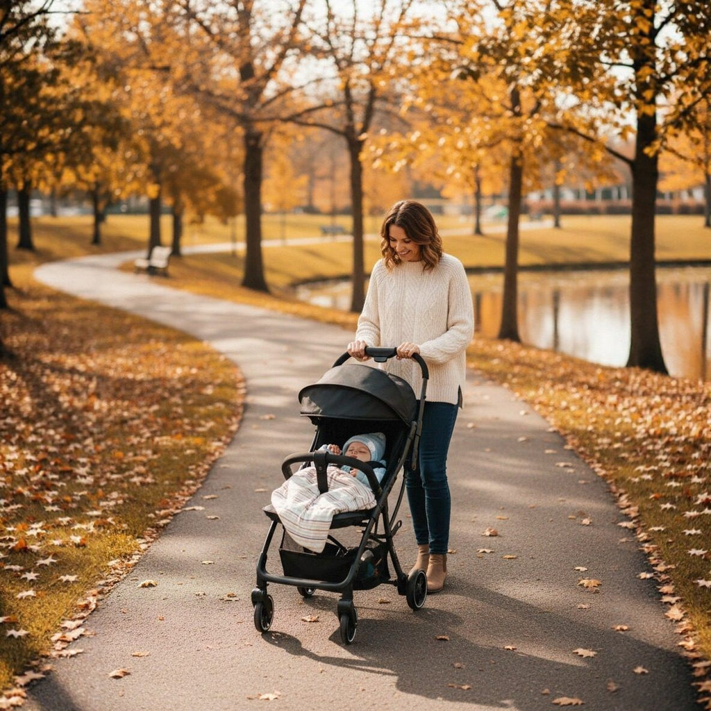 Baby Stroller, Convertible to Sitting and Lying, Lightweight Foldable ...